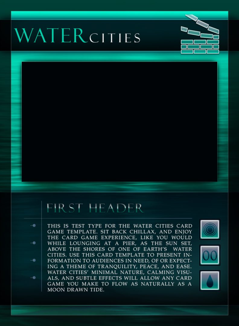 Water Cities | Manifestation Card Creation Source